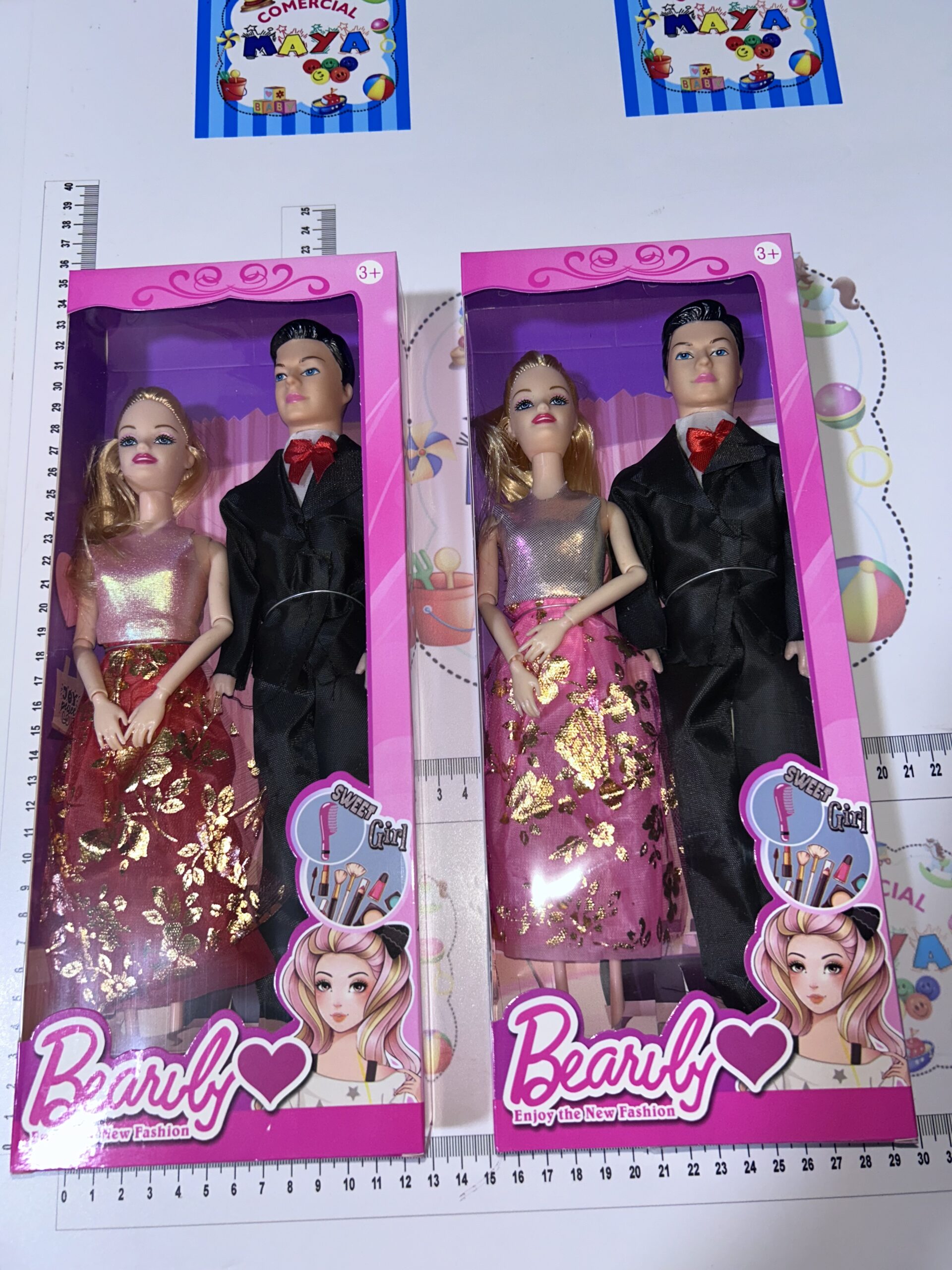 Juguete de Barbie y Ken S/96 la Doc. por mayor